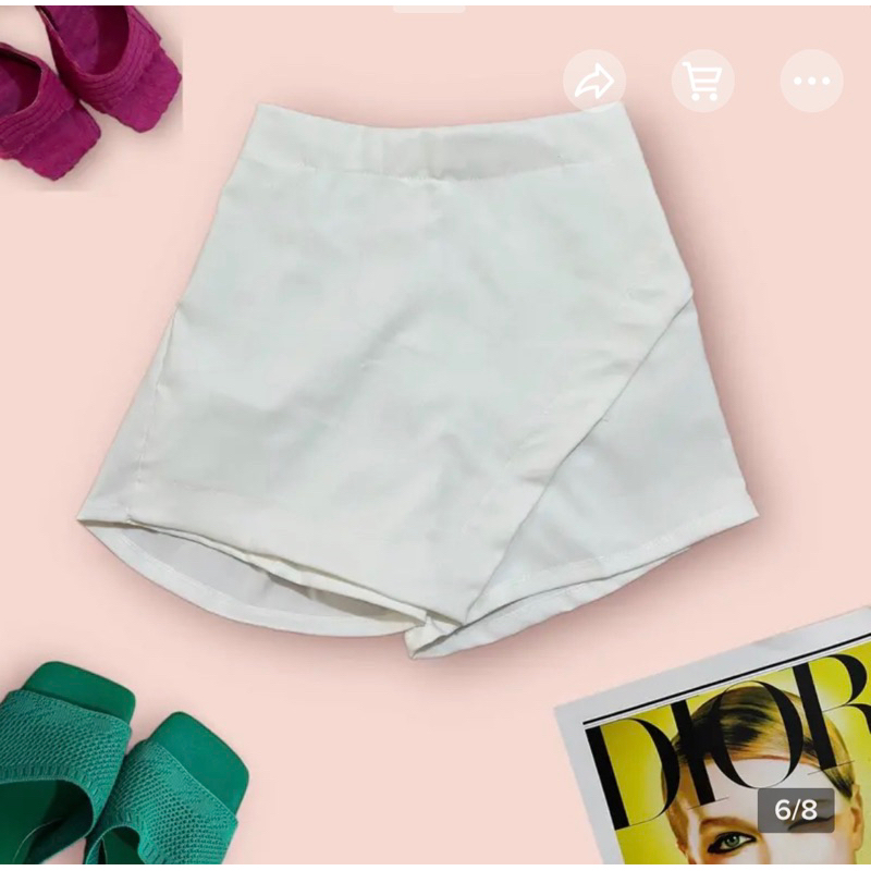 SKORT WOVEN FABRIC MAKAPAL PLUS SIZE! | Shopee Philippines