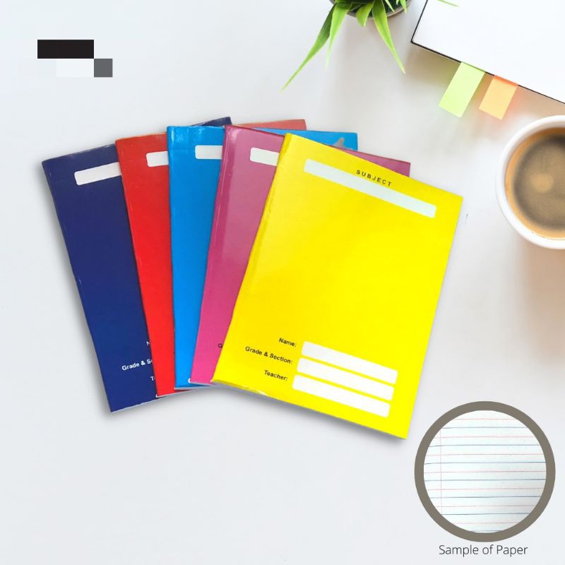 writing Notebook 80 leaves (assorted color) | Shopee Philippines