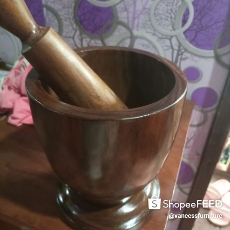 lusong mortar and pestle made in magcono (onhand) | Shopee Philippines