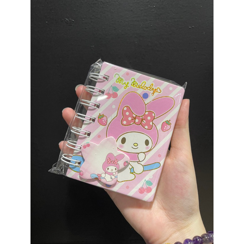 Sanrio Note book girl cartoon hand ledger cute portable notebook A7 hand account notepad word ...
