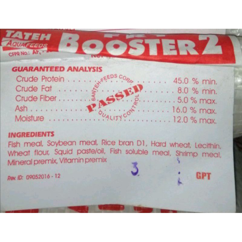Tateh Fry Booster 2 Powder 500g/1kilo | Shopee Philippines