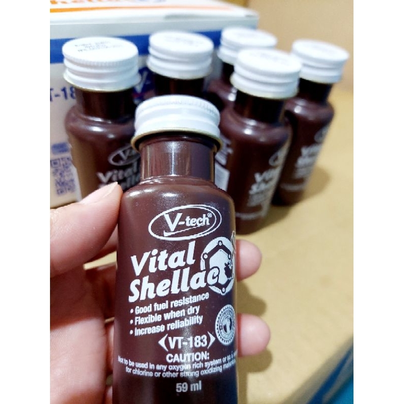 GASKET CEMENT OR SHELLAC (VITAL SHELLAC) V-TECH BRAND (6pcs/360.00 ...