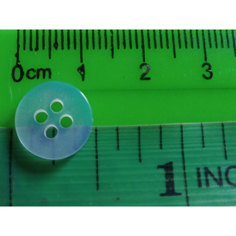 Butones polyester button BLACK/CLEAR sold per 100 pcs. pang school ...