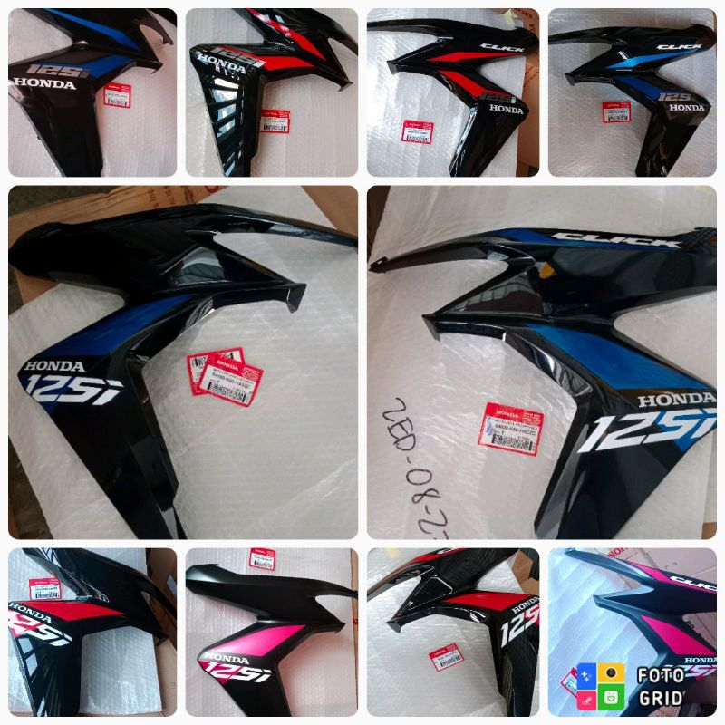 Honda click 125 front set cover left/right | Shopee Philippines