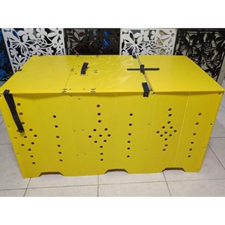 Gamefowl Folding Cage - 3 Division for Keeping / Tatluhan - pang sabong ...