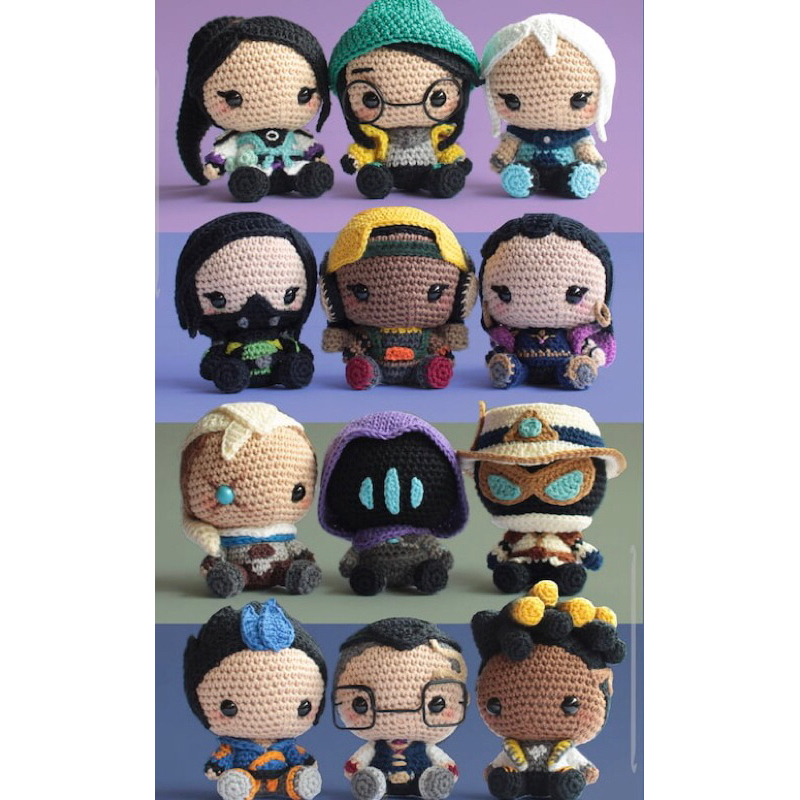 Valorant Agent Doll (Handmade) | Shopee Philippines