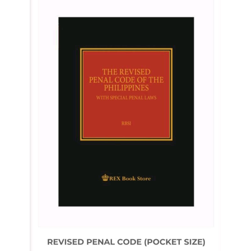 CODAL-The Revised Penal Code Of The Philippines 2018/2023 (REX ...