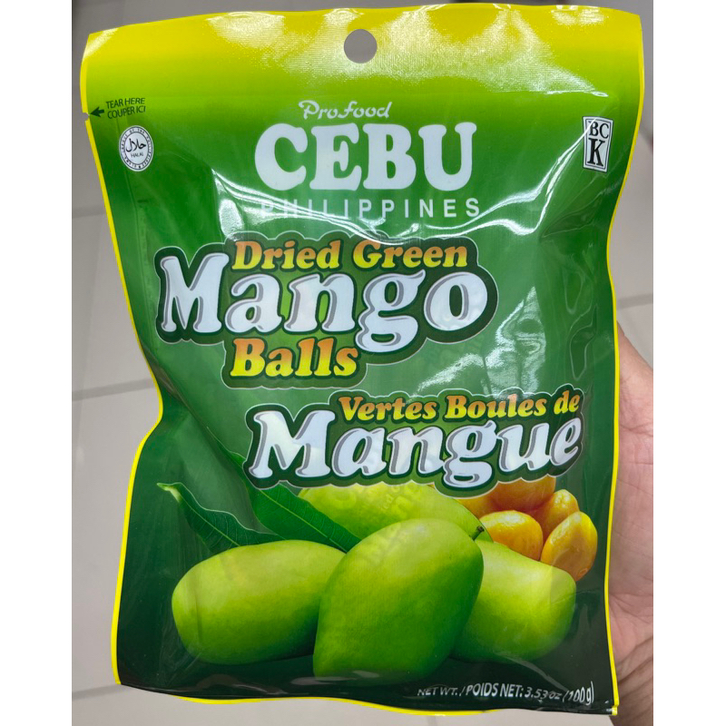 Profood Dried Green Mango Balls 100g | Shopee Philippines