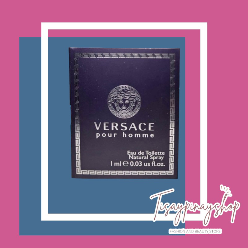 Versace Pour Homme Sample Perfume 1ml | Shopee Philippines