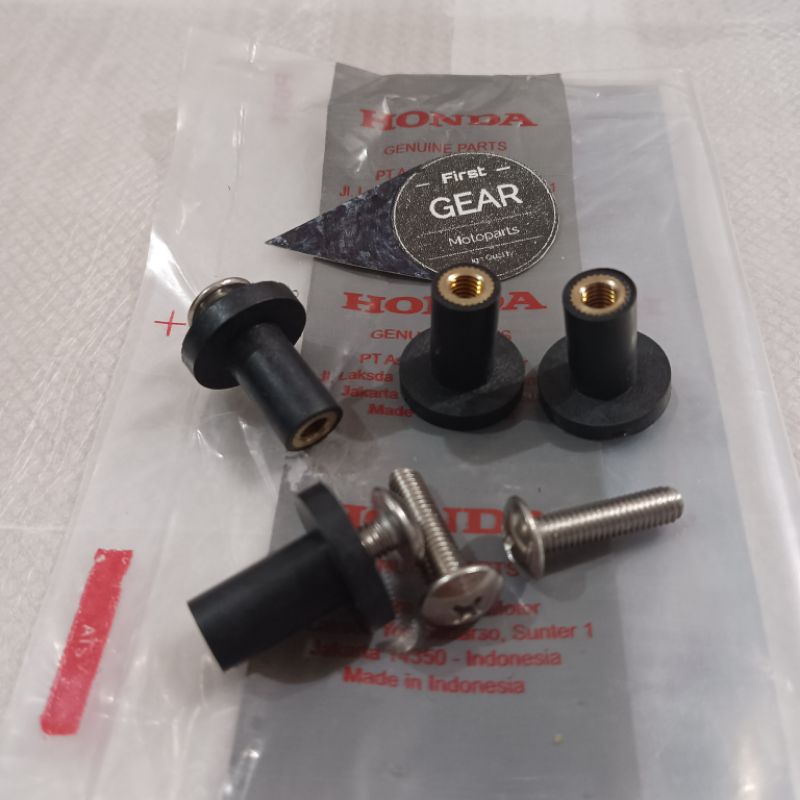 Windshield Rubber Nut HD NMAX AEROX R15 R3 R6 R1 PCX ADV GSX RS200 ...