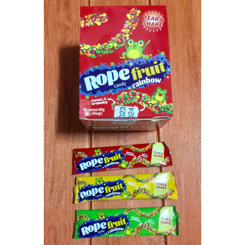 Rope Fruit Rainbow Candy 30 pcs | Lootbag Fillers, Party Giveaways ...
