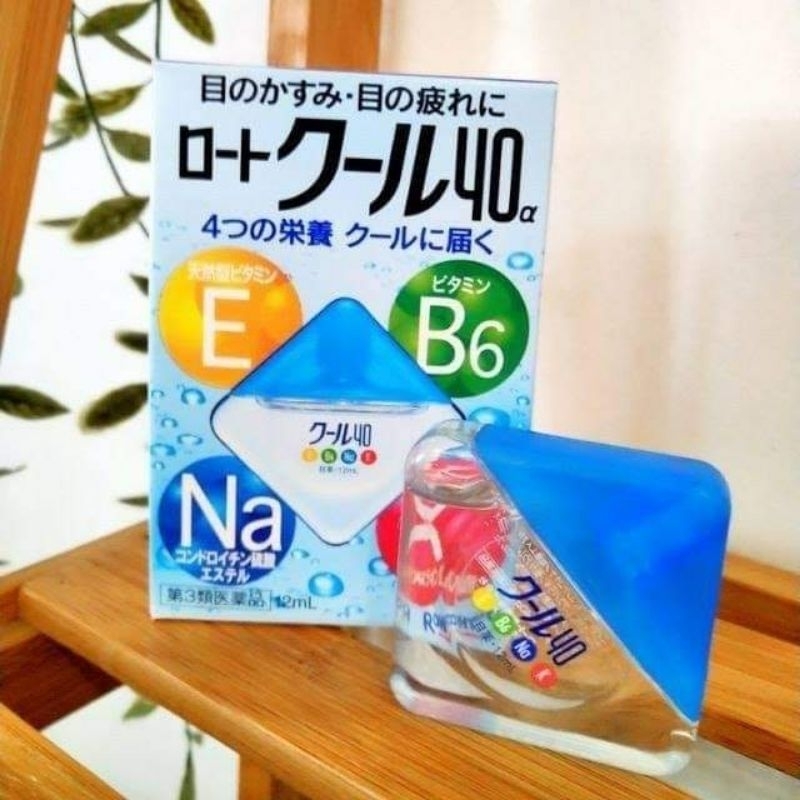 JAPAN ROHTO COOL 40 EYEDROPS | Shopee Philippines