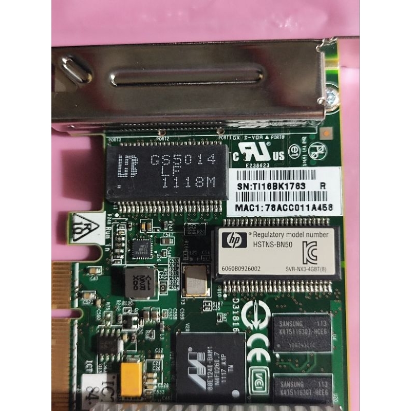 HP NC375T pci-e quad port gigabit network card | Shopee Philippines