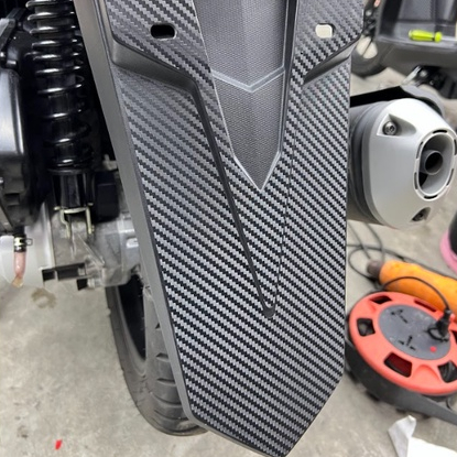 Rear Fender Honda PCX 160 3D Carbon Fiber Accent Decals Sticker ...