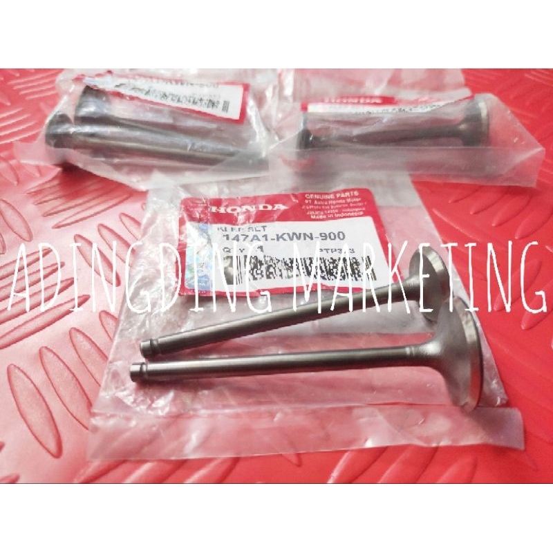 Valve Set IN&EX (Valve Umbrella) for Honda - Click V1 V2 125cc (KWN ...