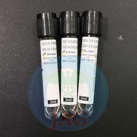 Vacutainer Tube | EDTA, Red, Black, Blue, Gray, Green, Yellow Top (1 PC ...