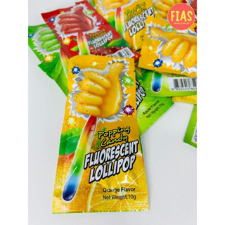 30 Pieces Flourescent Popping Lollipop Candy | Shopee Philippines