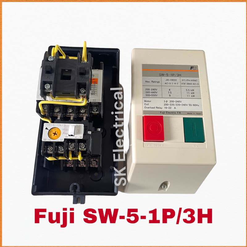 FUJI SW-5-1P/3H Electrical MAGNETIC SWITCH MADE | SK | Shopee Philippines