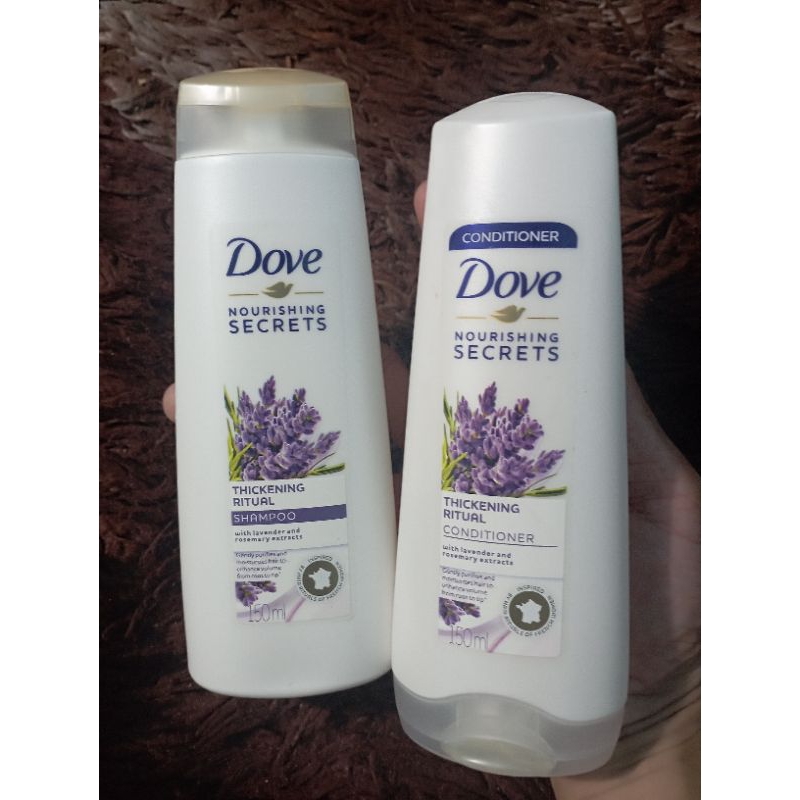 Dove Nourishing Secrets Thickening Ritual Shampoo & Conditioner Set ...