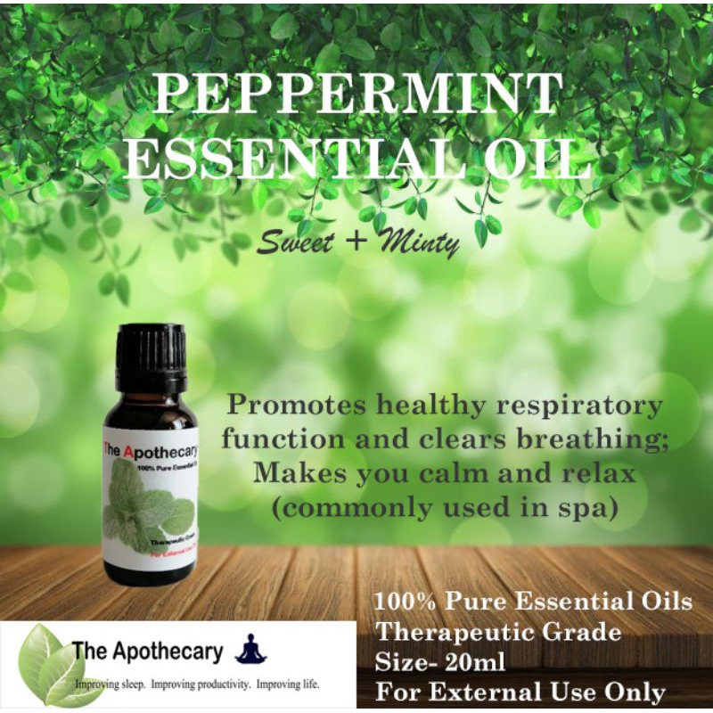 Peppermint Essential Oil | Shopee Philippines