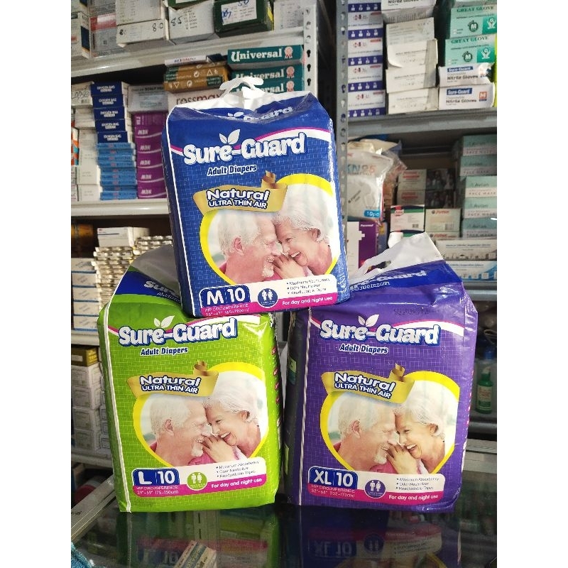 ADULT DIAPERS SURE-GUARD | Shopee Philippines