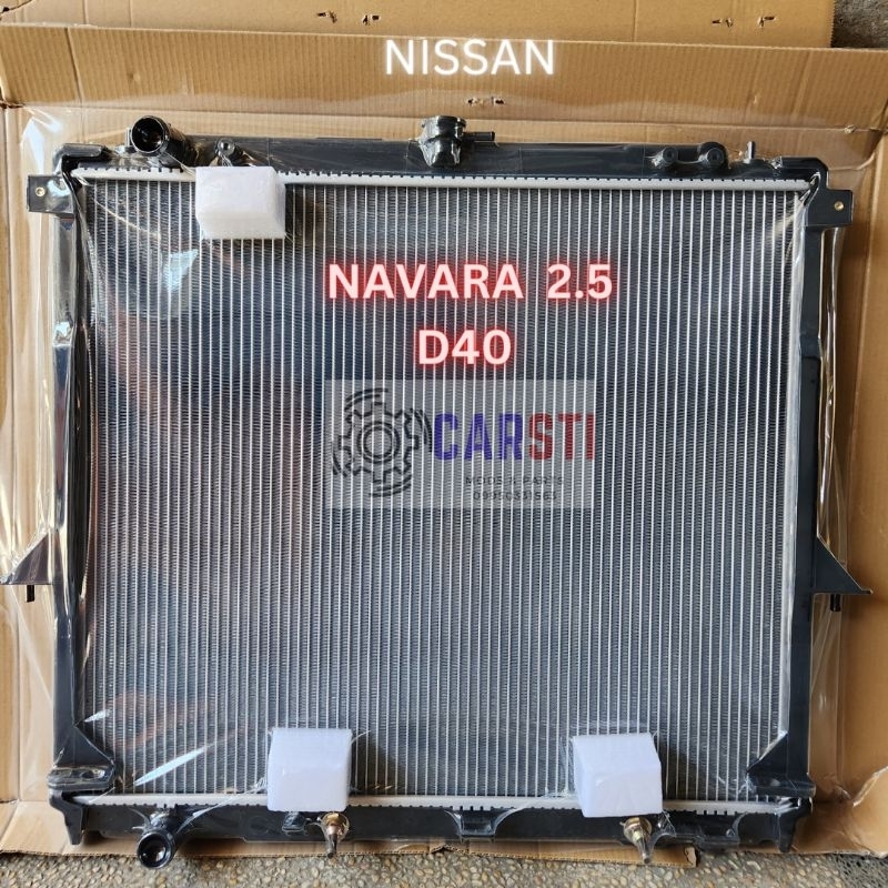Radiator Navara Nissan D40 2.5 3row/32mm Manual Automatic | Shopee ...