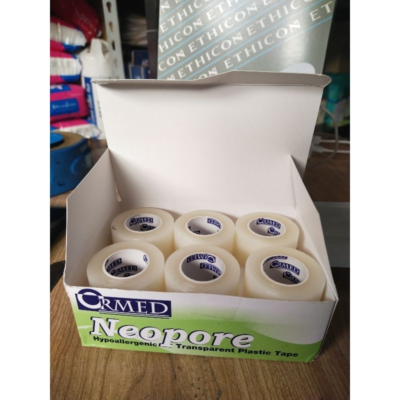 NEOPORE TRANSPORE TAPE 1 inch ( 12 rolls ) | Shopee Philippines
