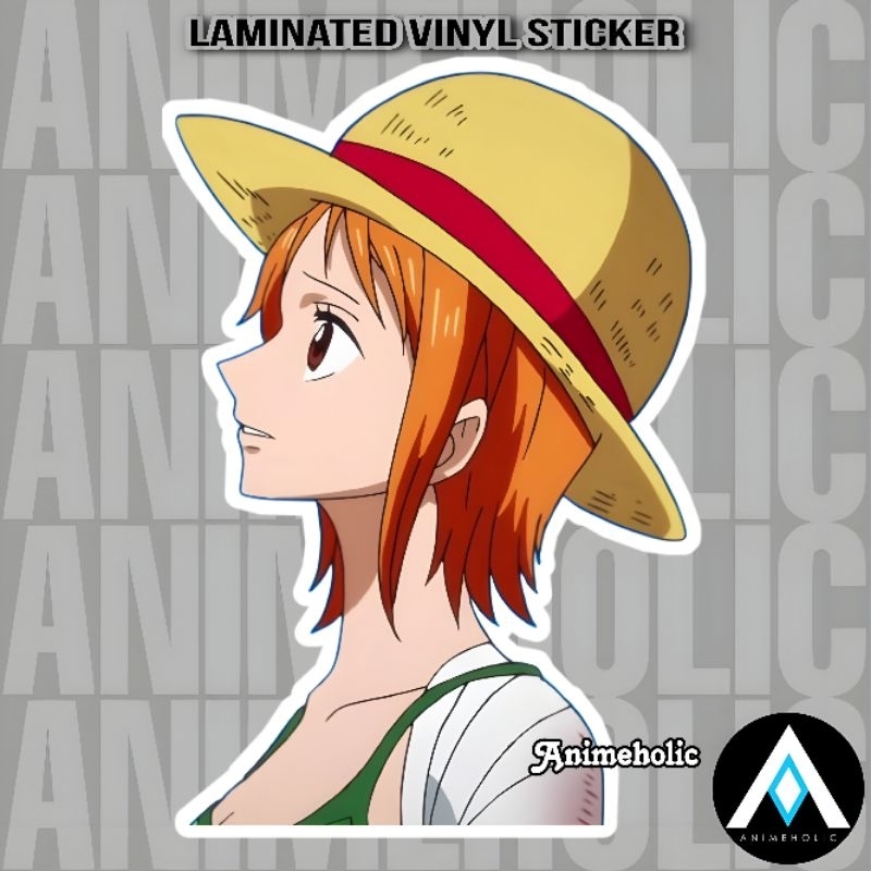 ONE PIECE NAMI LAMINATED VINYL STICKER | Shopee Philippines