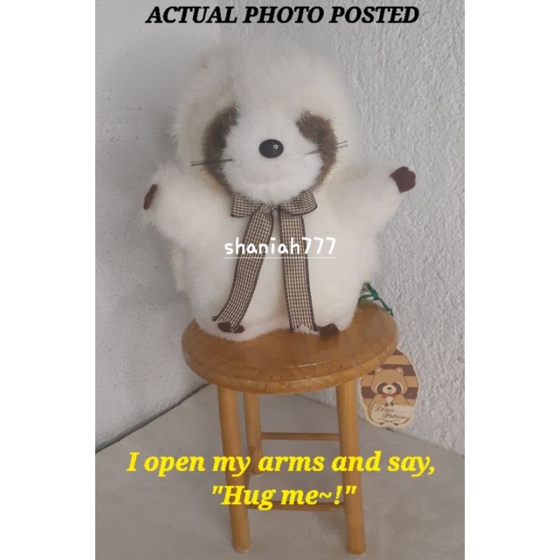 RED PANDA Stuffed TAKENOKO JOYFUL MATES Lesser Panda Mini White Plush ...