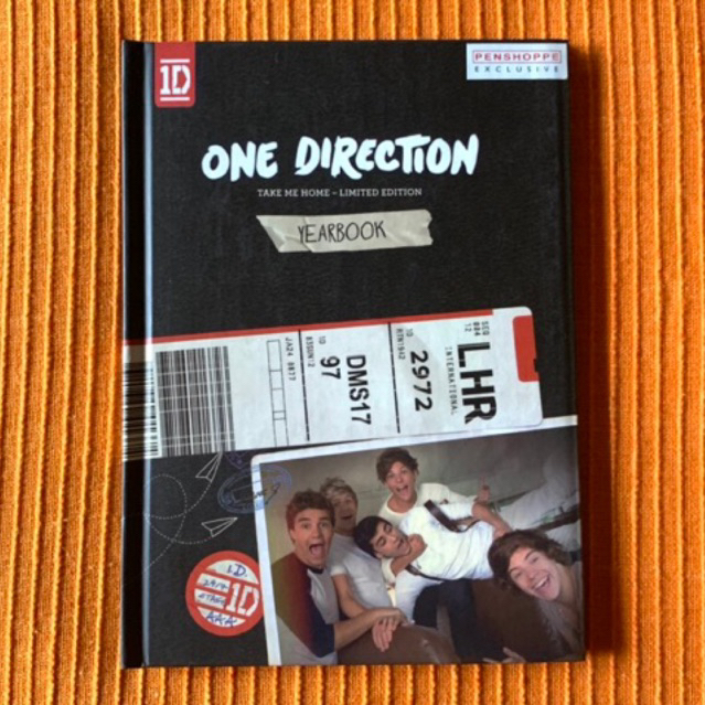 One Direction Yearbook (Take Me Home-Limited Edition) | Shopee Philippines