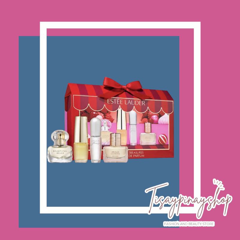 Estee Lauder 4-pc Fragrance Treasures Gift Set (mini size) | Shopee ...