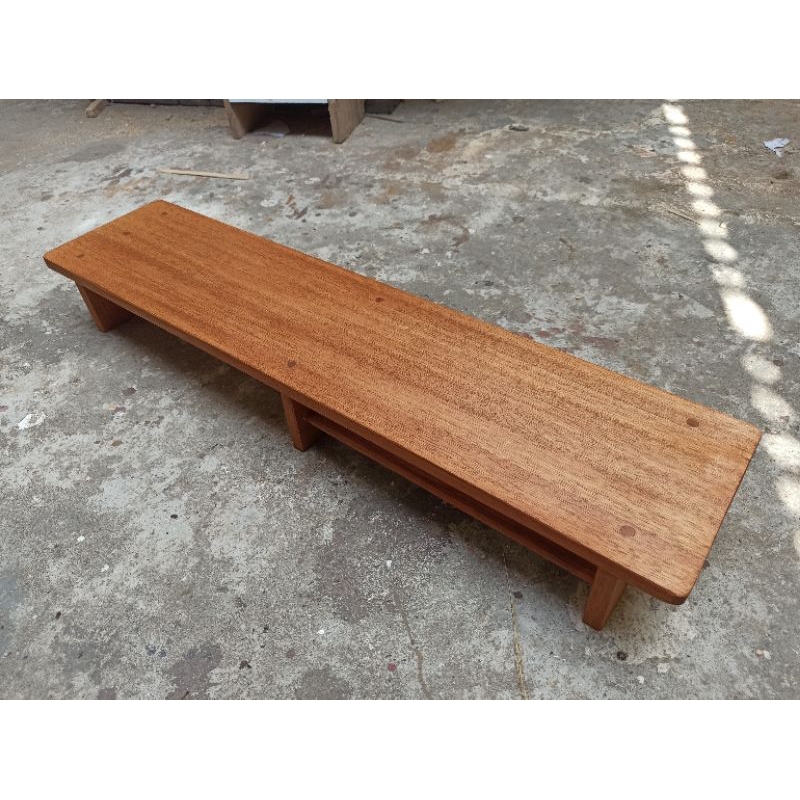 Wooden Monitor Riser Modern Nordic Rustic Heavy Duty | Shopee Philippines