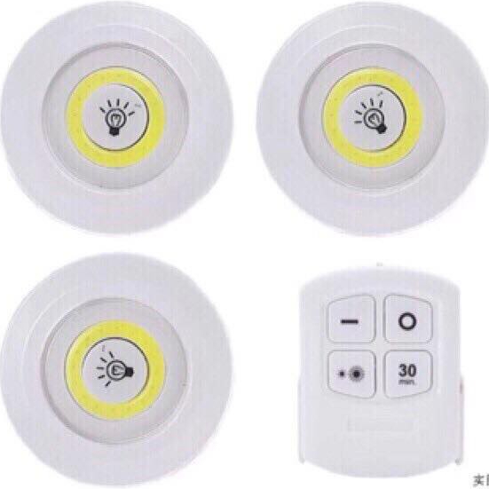 New led light with remote control set of 3 Emergency light 688shop ...