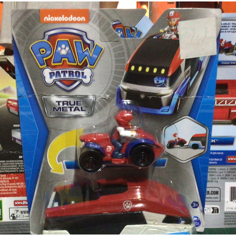 Paw Patrol True Metal Paw Patroller Team Vehicle Diecast Metal | Shopee ...