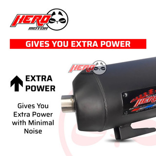 Honda Click 125 / 150 POWER PIPE V4 BLACK SERIES 1Set Muffler | Shopee ...