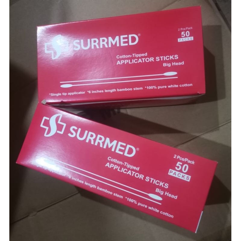 Cotton Applicator Sticks SMALL HEAD ( Surrmed) | Shopee Philippines