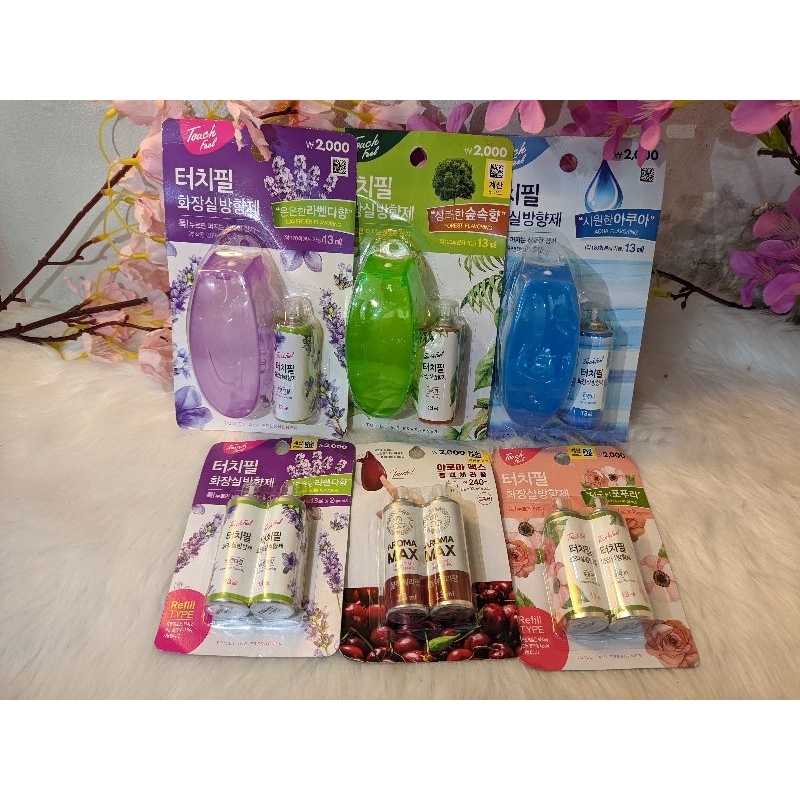 TOUCH FEEL TOILET AIR FRESHENER | Shopee Philippines