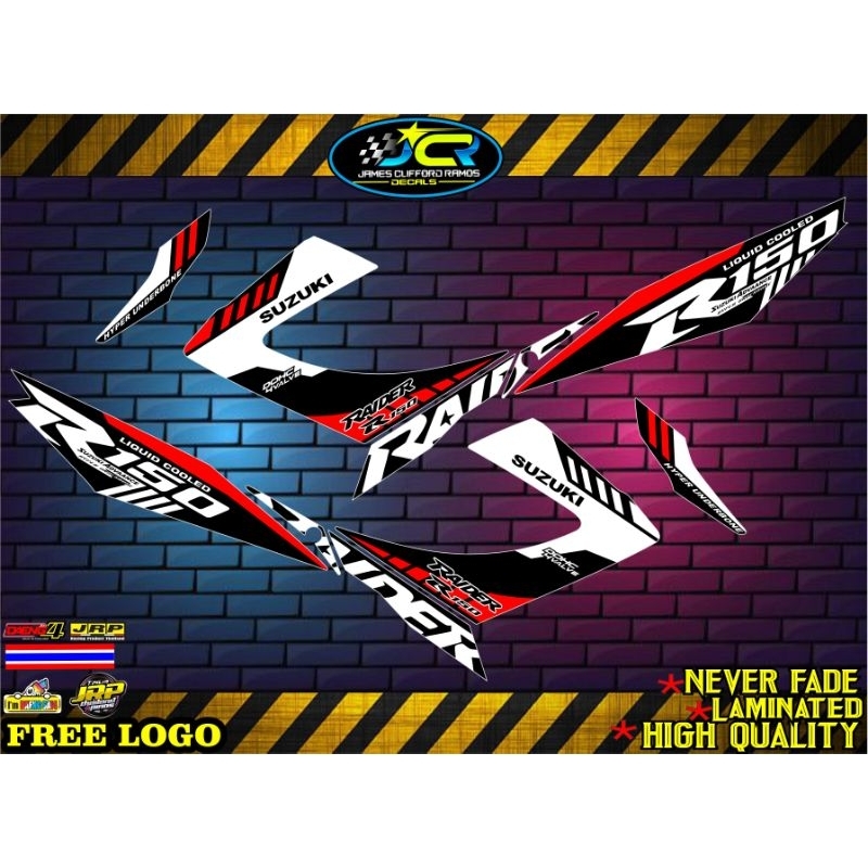 Raider 150 Carb/Reborn Stock Decals Sticker | Shopee Philippines
