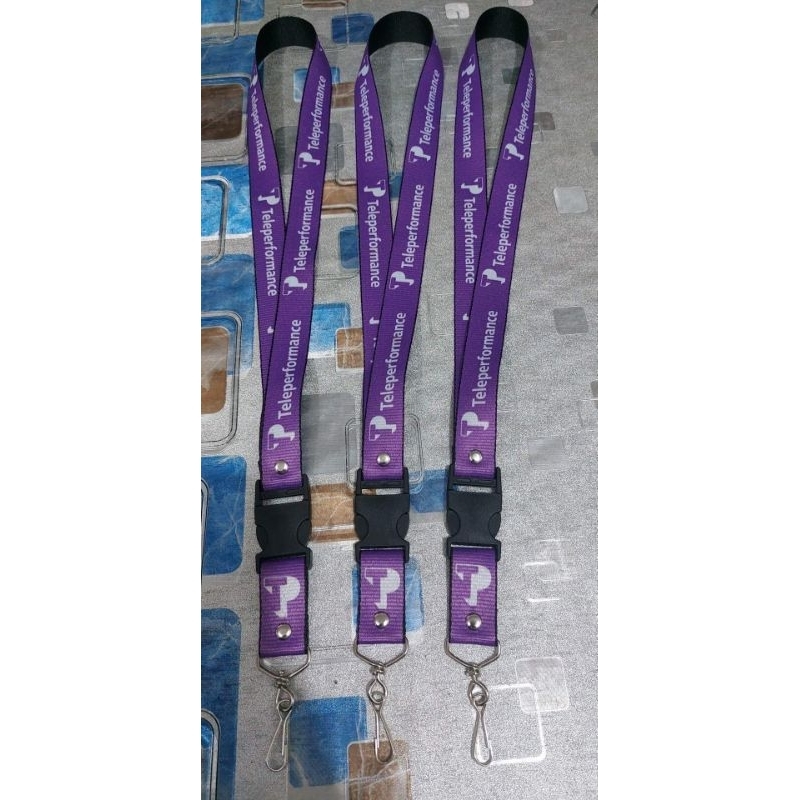 TELEPERFORMANCE ID LACE LANYARD/VIOLET | Shopee Philippines