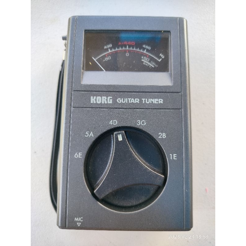 Guitar Tuner Vintage Korg GT-6 Japan | Shopee Philippines