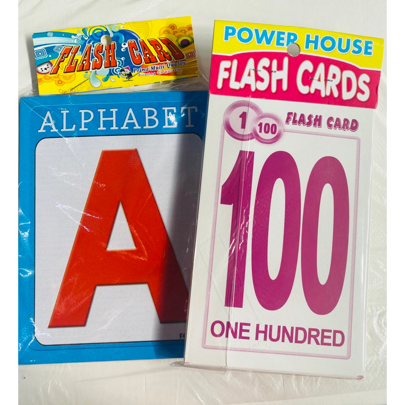 Educational Flash Cards For Kids Letters A-Z/Numbers 1-100 sold per ...