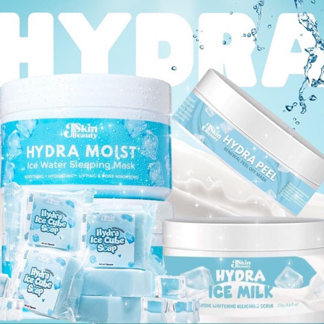 Jskin hydra moist hydra peel hydra ice milk scrub ice water sleeping ...
