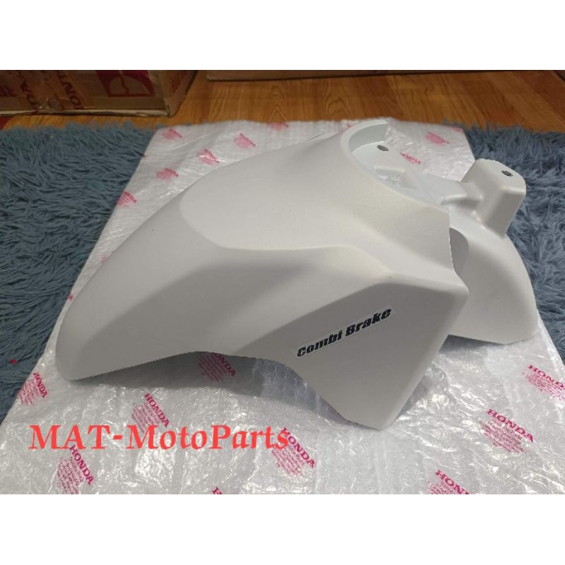 Matte White Front Fender Click 125i v2 2022 model ,Honda Genuine Parts ...
