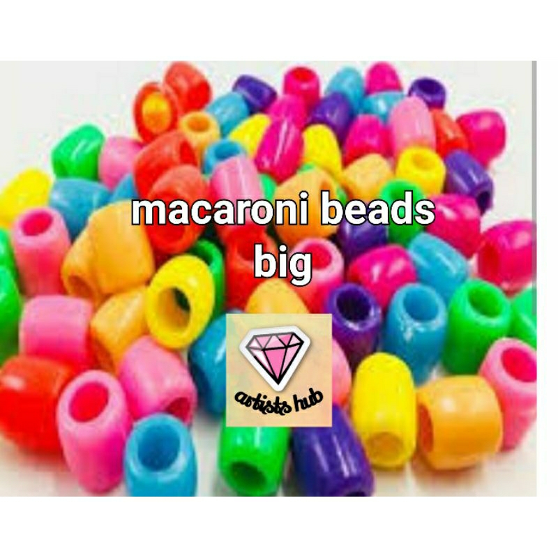 RESTOCKED!!! Macaroni Beads By 100pcs * Big or Small Sizes * | Shopee ...