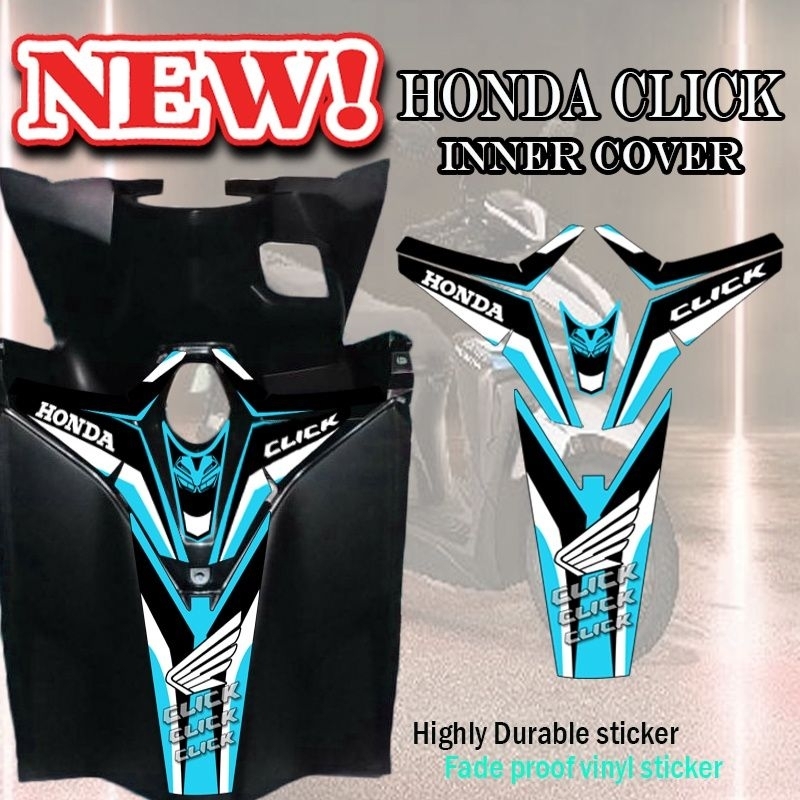 Honda Click 125i / 150i V2 V3 Inner cover Sticker Decals Honda Click ...