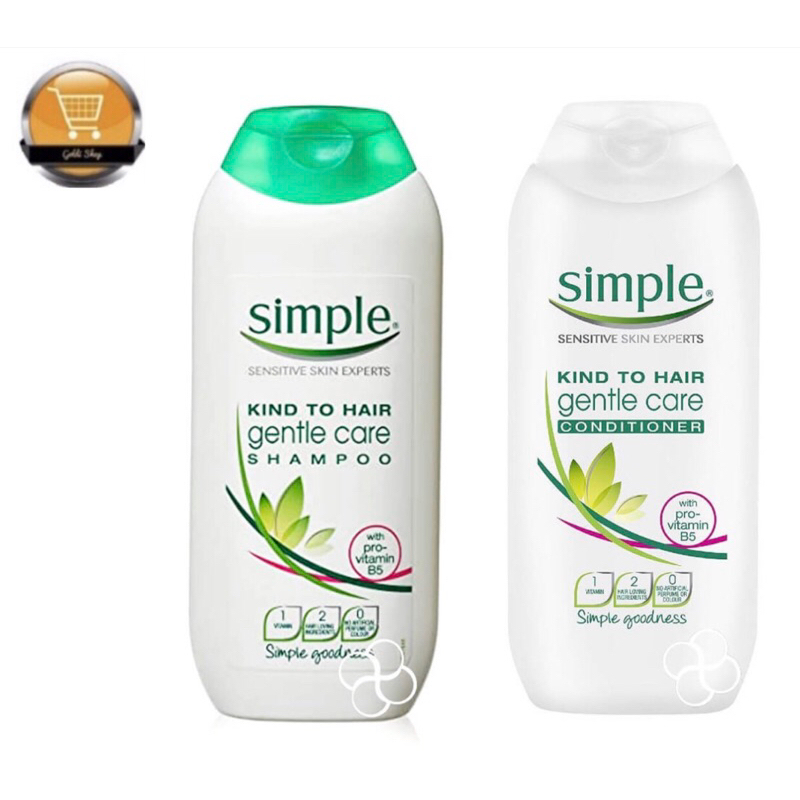 Simple Kind to Hair Shampoo/Conditioner-200ml | Shopee Philippines