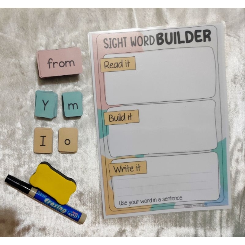 SIGHT WORD BUILDER ACTIVITY | Shopee Philippines
