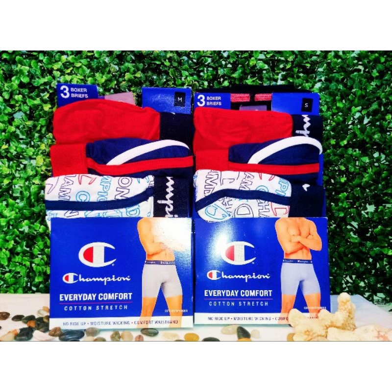 Authentic Champion Boxers Brief | Shopee Philippines