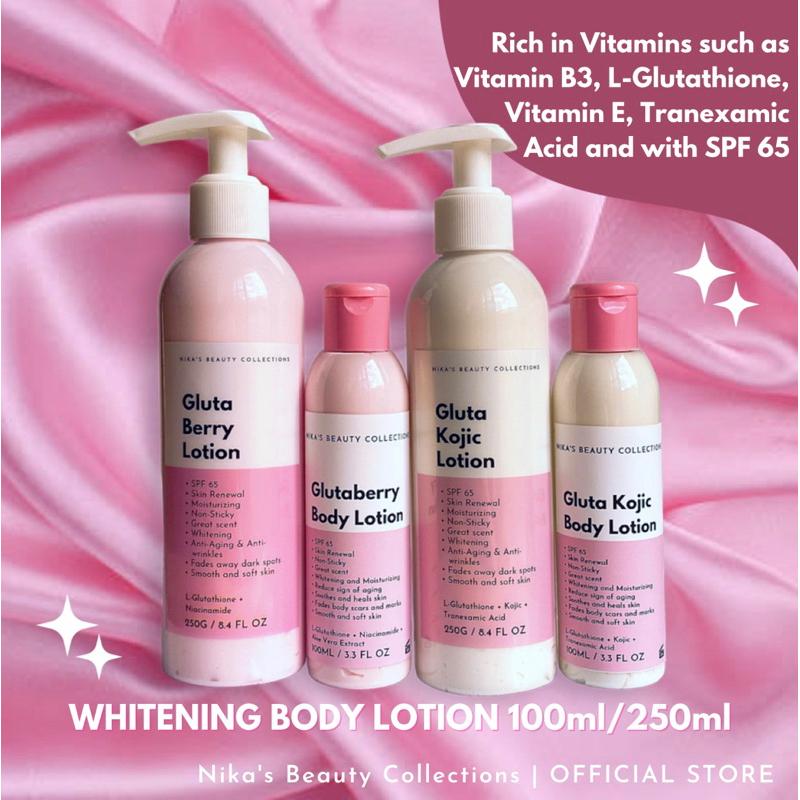 NBC GLUTABERRY / GLUTAKOJIC LOTION 250ml/100ML | Shopee Philippines