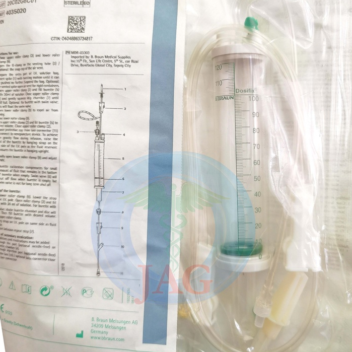 B. BRAUN | Dosifix / Soluset 120ml | Shopee Philippines